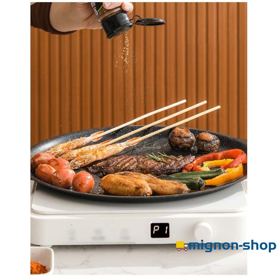 パン プレート IH対応 焼肉プレート フライパン 鍋 直火 BBQ 特殊コーティング 取っ手 アウトドア 麦飯石 ステーキ ハンバーグ 焼肉 : ミニョンショップ - 通販 - Yahoo ...