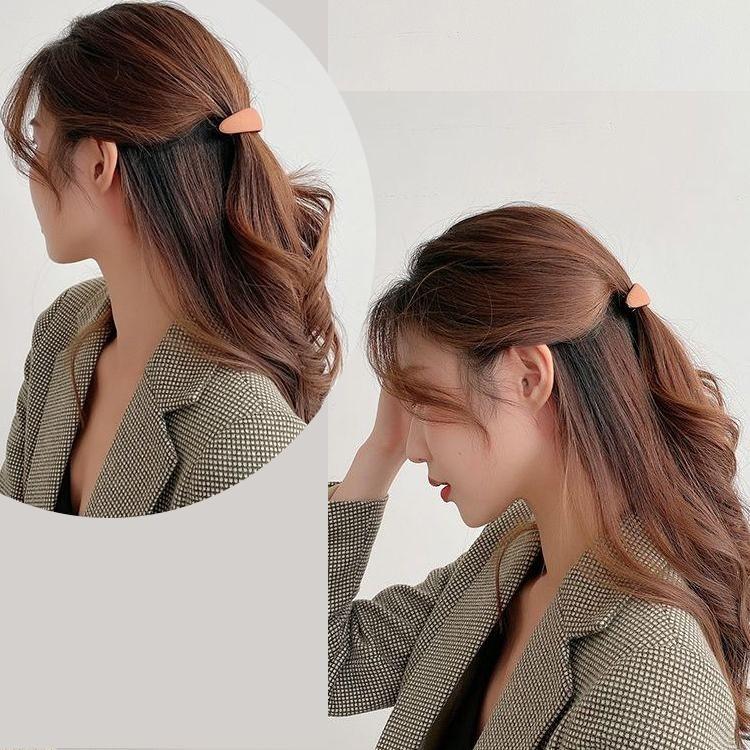 バレッタ ヘアクリップ 髪留め レディース ヘアアクセサリー まとめ髪 艶消し マット ヒョウ柄 シンプル ヘアアレンジ 無地 単色 三日月型 くすみ :acc-32778:おとりよせ.com ...