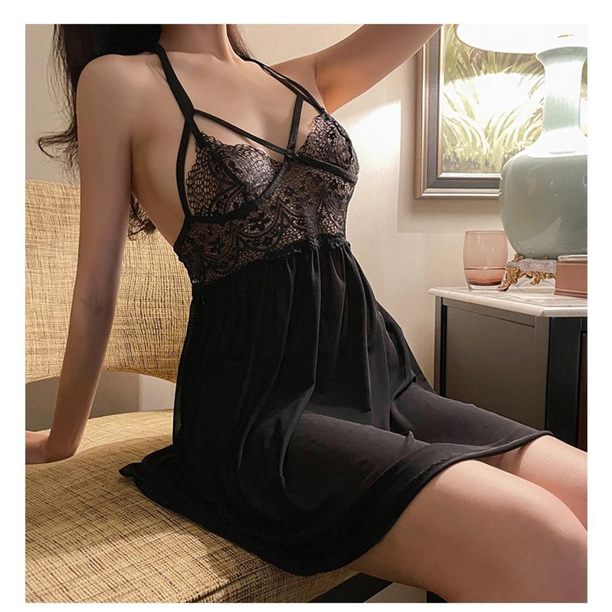 ベビードール Tバックショーツ付き セクシー ランジェリー レディース レース 後ろ開き 女性下着 インナー リボン 透け感 おしゃれ かわいい フェ :inn-12333:おとりよせ.com ...