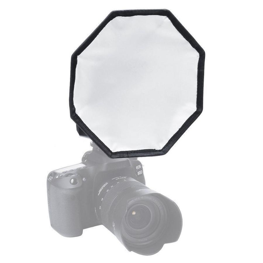 ストロボディフューザー ソフトボックス カメラ フラッシュ スタジオ撮影 折りたたみ 汎用 円形30cm/40cm 八角形20cm :zak-24976:おとりよせ.com - 通販 ...