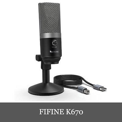 FIFINE K670 USBマイク : MIHARUショップ - 通販 - Yahoo!ショッピング