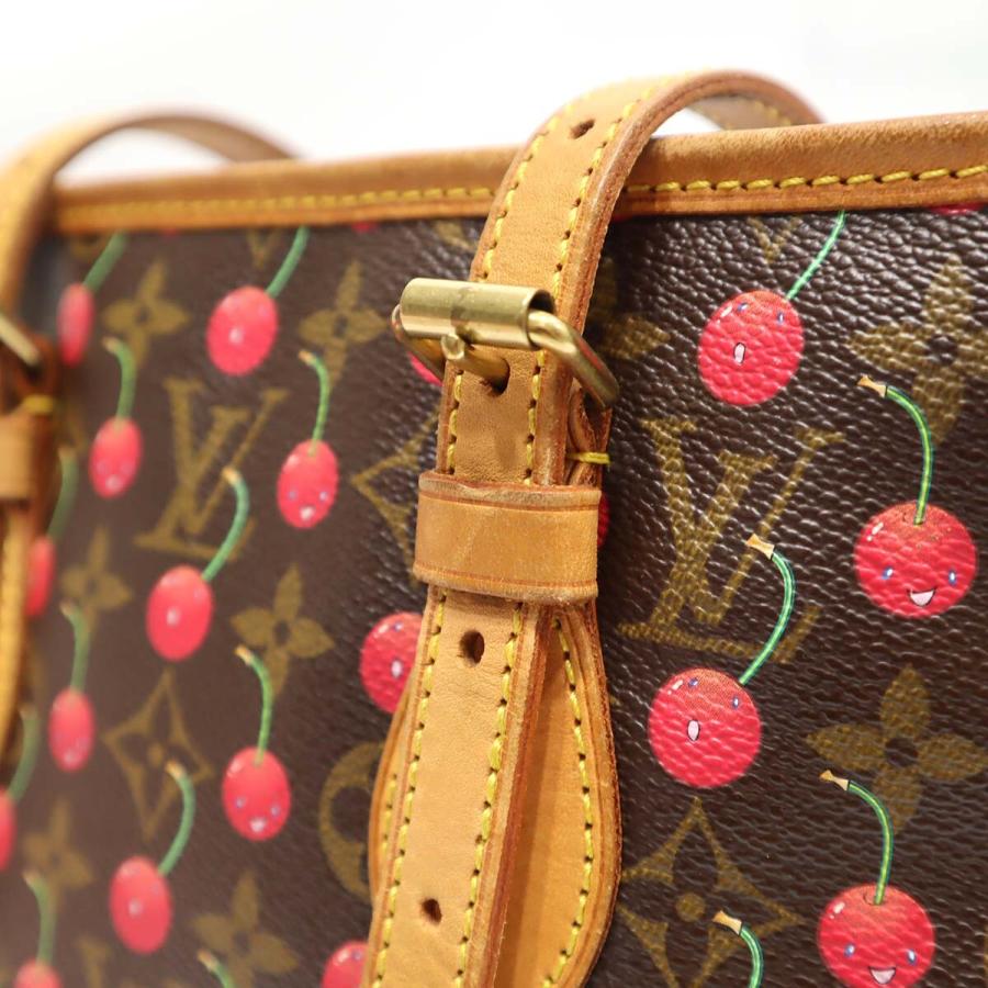 質屋 LV モノグラム チェリー バケットPM M95012 ポーチ付き 質屋 LV モノグラム チェリー バケットPM M95012 ポーチ付き