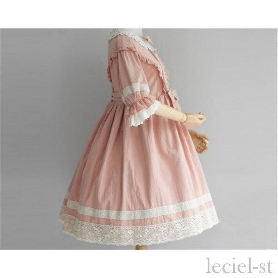 ゴスロリワンピ 大きいサイズ 姫系 森ガール ゴシック ロリータドレス フリルワンピース レトロ コスプレ パーティー 衣装 : istrom-10003180 : boogie - 通販 ...