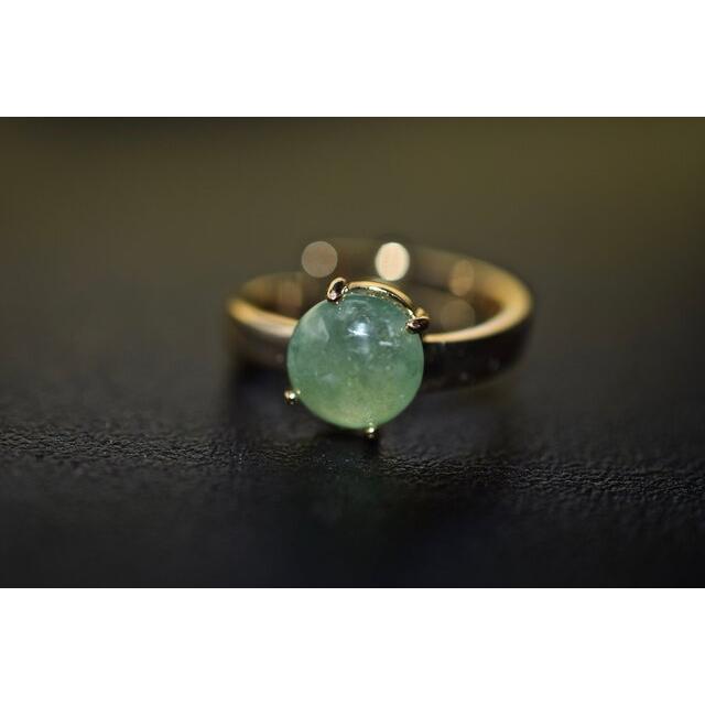 B10 特売 天然 茶緑 本翡翠 ミャンマー リング 指輪 レディース メンズ リング 硬玉ジェダイト プレゼント お祝い 誕生日 5月誕生石 ...