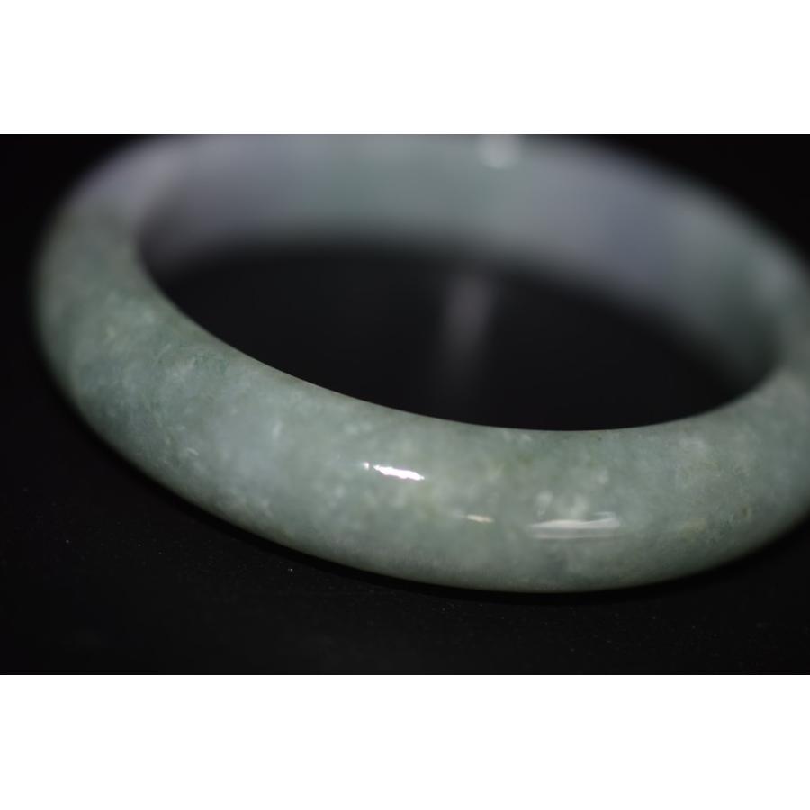 BG06 特売 内径58mm 天然 A貨物 翡翠 グレー青 ラベンダー BG06 特売 内径58mm 天然 A貨物 翡翠 グレー青 ラベンダー