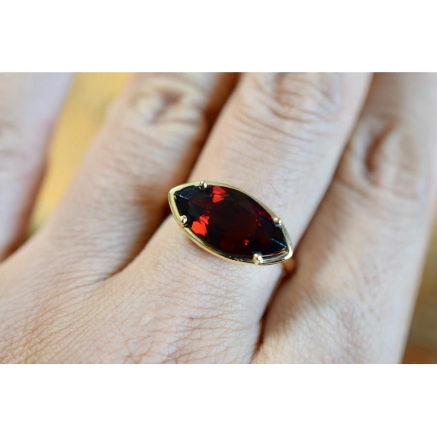 k-8 一点物 4.66ct 宝石質 大粒 柘榴石 ガーネット 14.5~15.0号 k-8 一点物 4.66ct 宝石質 大粒 柘榴石 ガーネット 14.5~15.0号