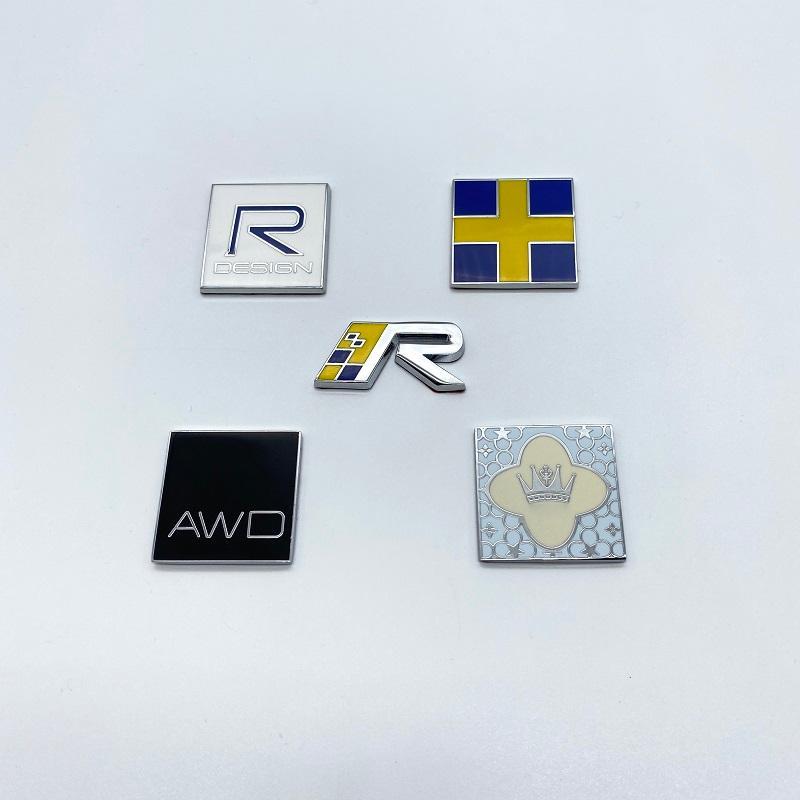 ボルボ V40 V50 V60 V70 V90 XC40 XC60 S40 S60 S70 S80 S90 トランク ロゴ ステッカー AWD 旗 外装 カスタム アクセサリー チューニング ...