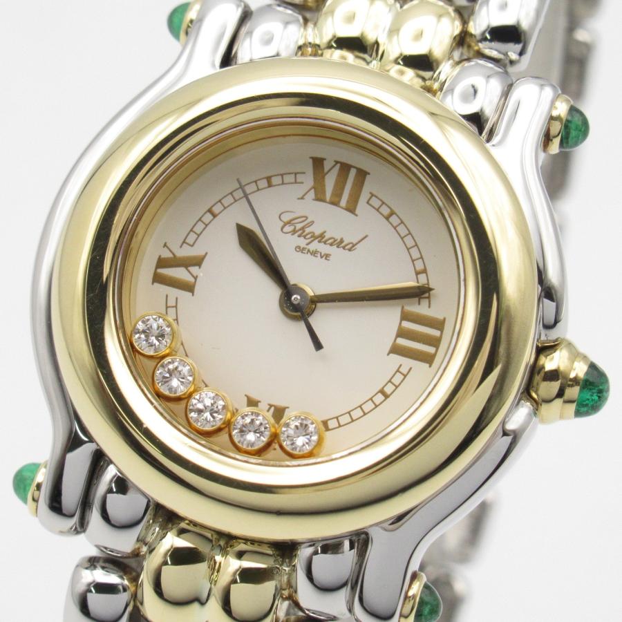 Chopard ショパール ハッピースポーツ 5Pダイヤ ブランドオフ K18（イエローゴールド） 腕時計 K18/SS 中古 レディース : Mike Museum - 通販 - Yahoo ...