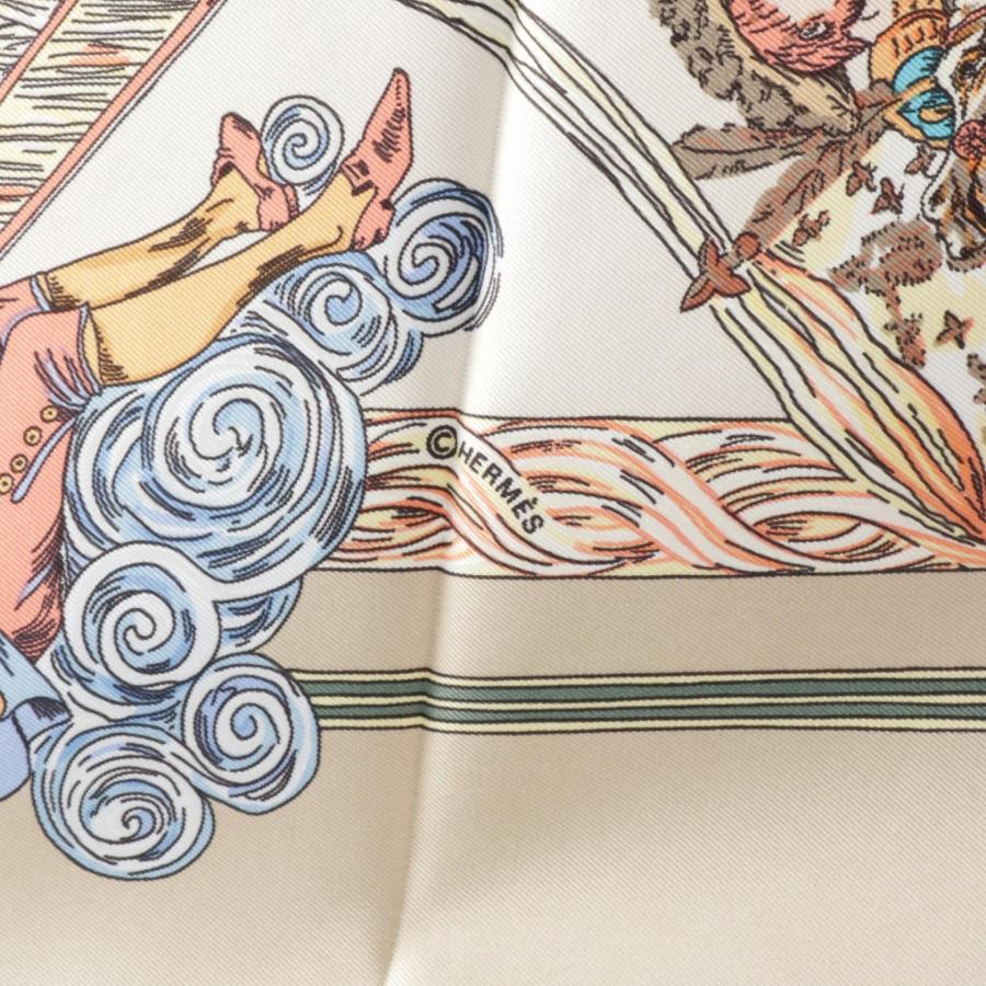 HERMES エルメス カレ90 Au FIL de la SOIE ブランドオフ シルク スカーフ 中古 レディース : Mike ...