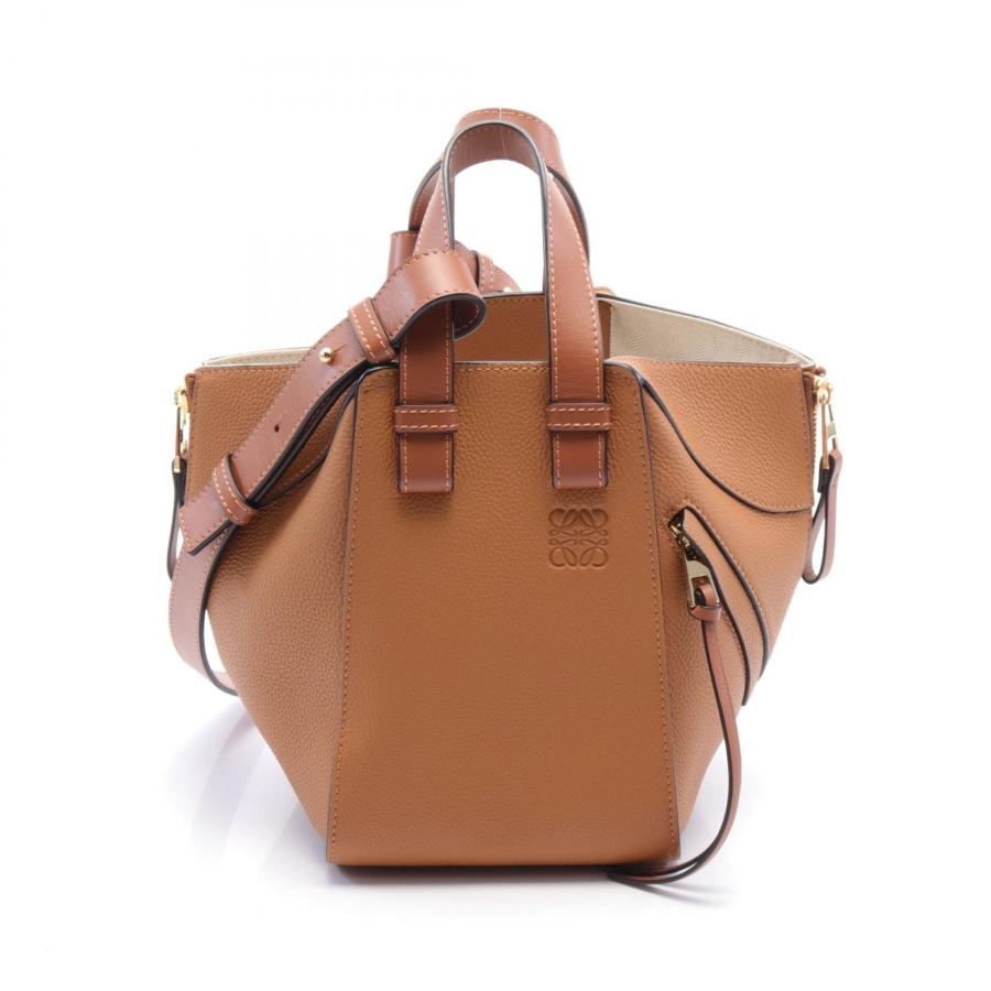 LOEWE ロエベ ハンモックバッグ コンパクト ブランドオフ レザー LOEWE ロエベ ハンモックバッグ コンパクト ブランドオフ レザー