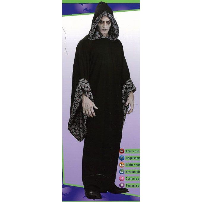 【アダルト・コスチューム】メンズ『SKULL ROBE/STANDARDサイズ』コスプレ衣装・ハロウィン・パーティー・死神・骸骨 ...