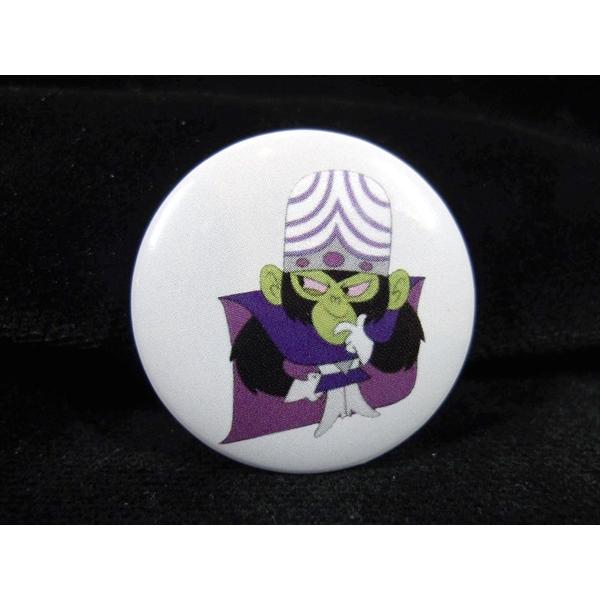 【缶バッジ/Button badge】The Powerpuff Girls モジョ・ジョジョ 缶バッジ 海外直輸入 バッジ バッチ ...