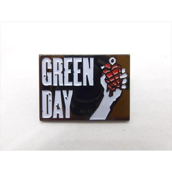 【ピンバッジ/pin badge】GREEN DAY ロゴマーク スクエア ピンズ グリーン・デイ グリーンデイ 海外直輸入 ファッション雑貨 ...