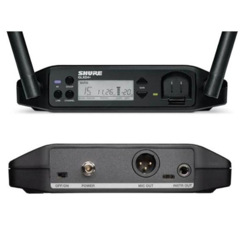 ワイヤレス マイク システム ボーカル SHURE シュアー GLXD24 +J / B58 -Z2 : 三木楽器Yahoo!ショップ - 通販 - Yahoo!ショッピング