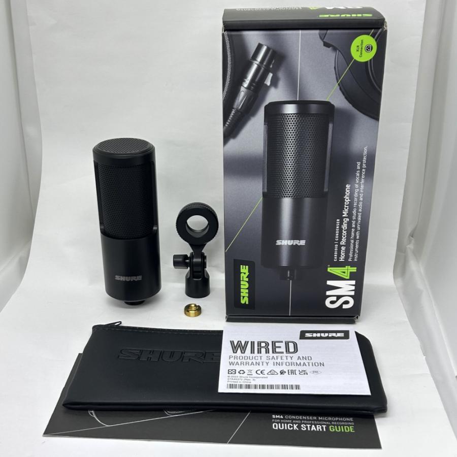 《アウトレット品》 ホーム レコーディング 用 マイク SHURE SM4 -K-J 【正規輸入品 】 : 三木楽器Yahoo!ショップ - 通販 - Yahoo!ショッピング