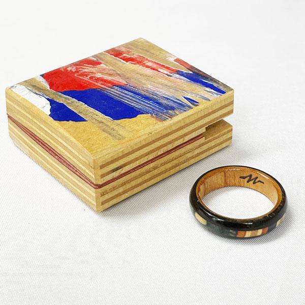 MadWood リング 指輪 NO.8 (22号) スケボー廃材リサイクル ハンドメイド 1点物 : 三木楽器Yahoo!ショップ - 通販 ...
