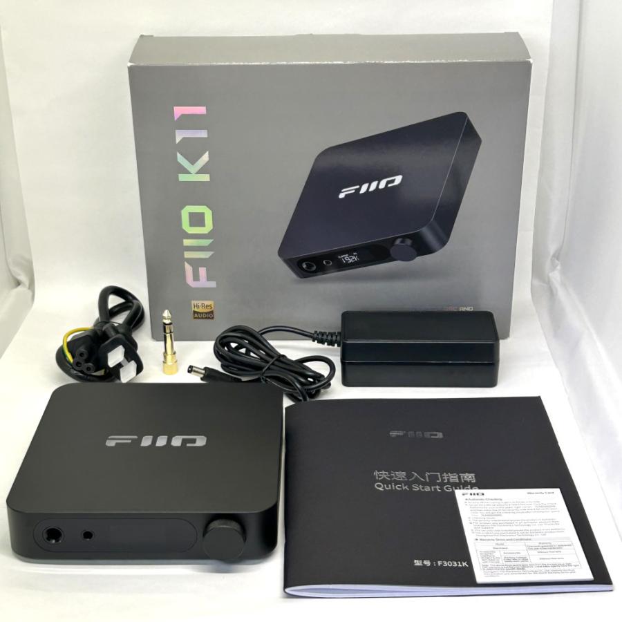 《アウトレット品》FIIO DAC内蔵 ヘッドホンアンプ K11 ブラック (FIO-K11-B) : 三木楽器Yahoo!ショップ - 通販 - Yahoo!ショッピング