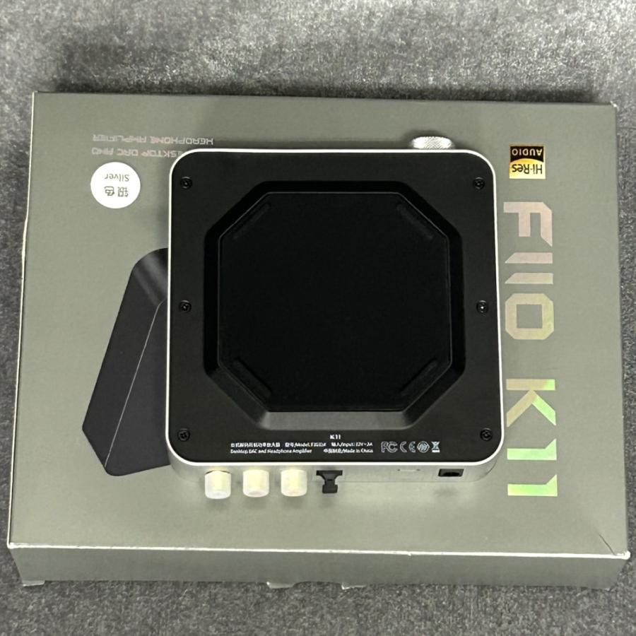 《アウトレット品》FIIO DAC内蔵 ヘッドホンアンプ K11 シルバー (FIO-K11-S) : 4562314017991b3 : 三木楽器Yahoo!ショップ - 通販 ...