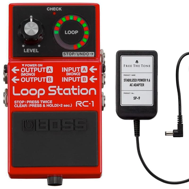 BOSS ボス RC-1 Loop Station ルーパー + ACアダプター FREE THE TONE SP-9 セット : 三木楽器Yahoo!ショップ - 通販 - Yahoo!ショッピング