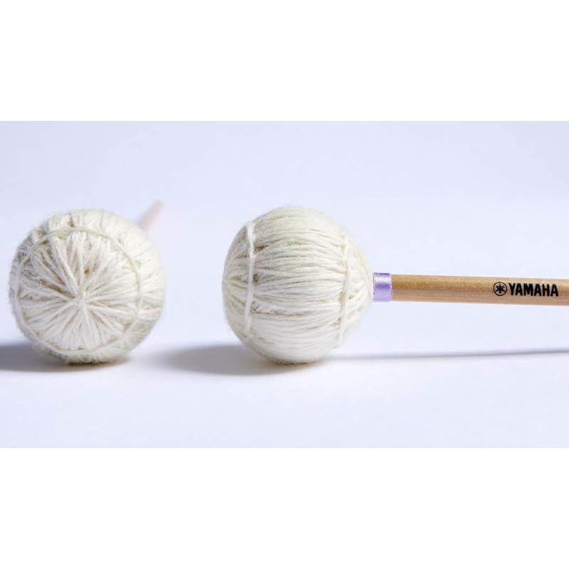 YAMAHA（ヤマハ）MKAW-09 バーチ エクストラ ソフト 安倍圭子 シグネチャーシリーズ マリンバ 毛糸巻 二本一組 マレット ...