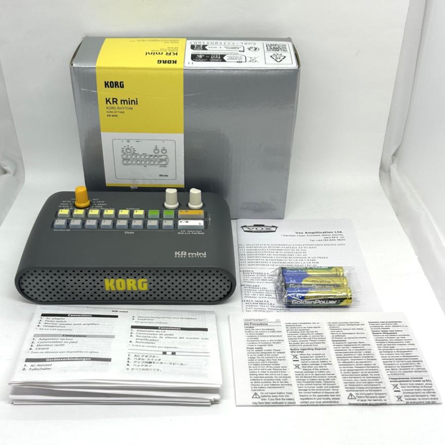 KORG リズムボックス KR mini : 4959112100534b : 三木楽器Yahoo!ショップ - 通販 - Yahoo!ショッピング