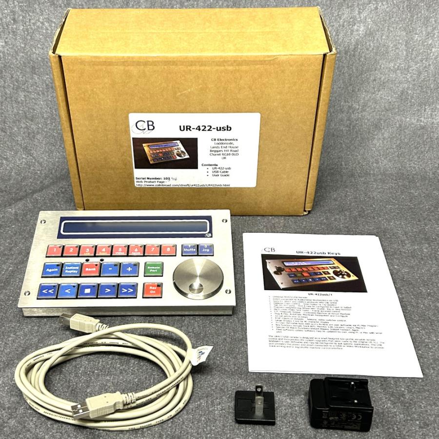 《中古品》 リモート コントローラー CB Electronics UR-422-USB RS-422リモート・コントローラー : 三木楽器 ...