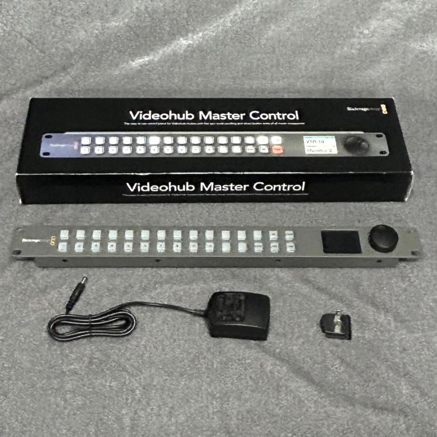 《中古品》 ビデオ ハブ マスターコントロール スイッチャー Blackmagic Design BMD- VHUB/WMSTRCRL Videohub Master Control : 三木 ...