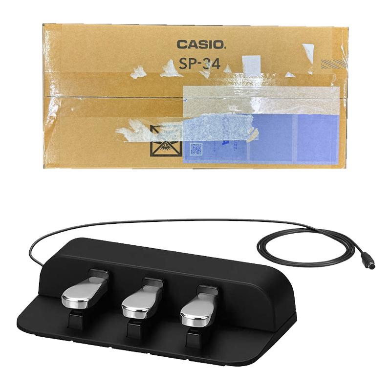 Privia（CASIO） 【開封アウトレット品】 CASIO (カシオ) 3本ペダル ユニット SP-34 PX-S1100 / S3100 CDP-S160 対応専用ペダル : 三木楽器 ...