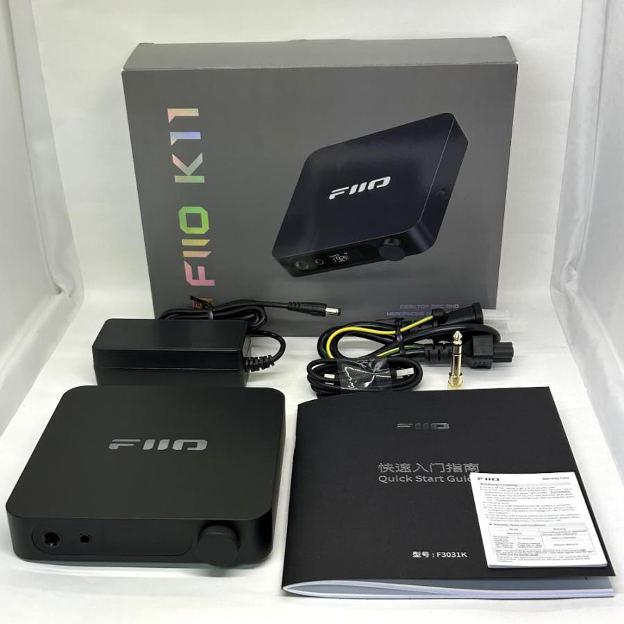 《アウトレット品》FIIO DAC内蔵 ヘッドホンアンプ K11 ブラック (FIO-K11-B) : DZONE Yahoo!ショップ - 通販 - Yahoo!ショッピング