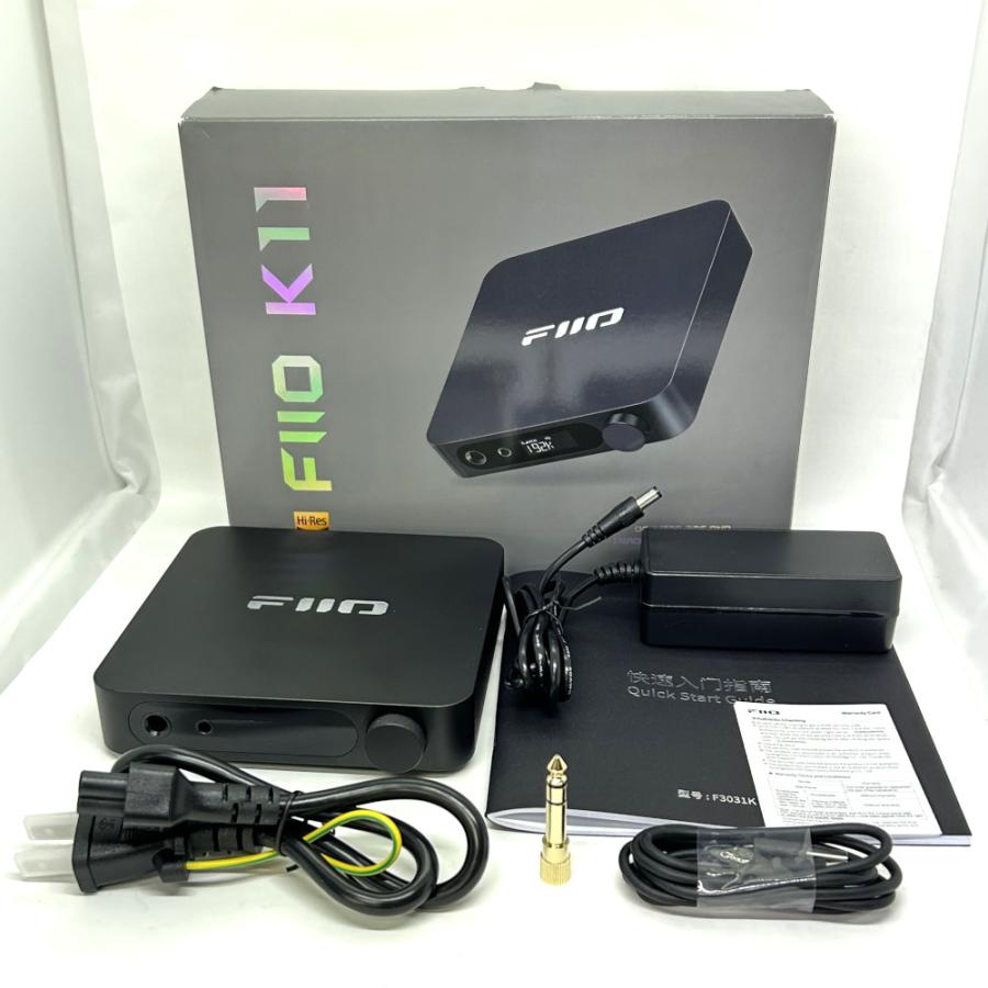 《アウトレット品》FIIO DAC内蔵 ヘッドホンアンプ K11 ブラック (FIO-K11-B) : 4562314017984b2 : DZONE Yahoo!ショップ - 通販 ...