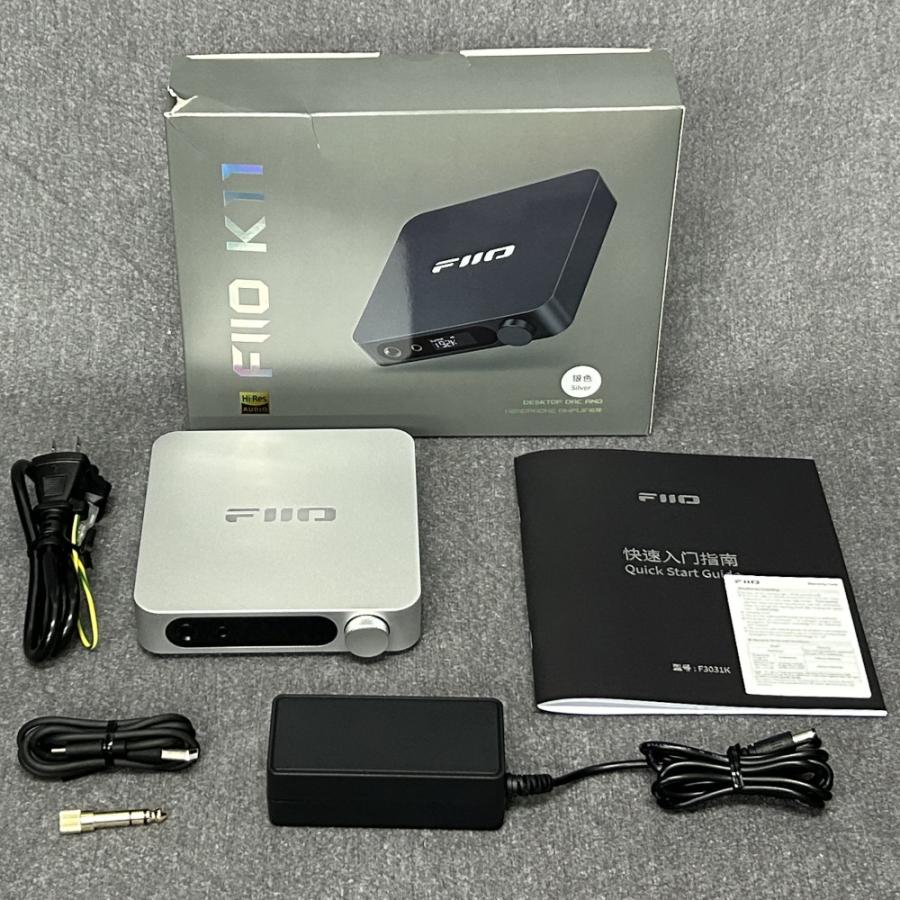 《アウトレット品》FIIO DAC内蔵 ヘッドホンアンプ K11 シルバー (FIO-K11-S) : DZONE Yahoo!ショップ - 通販 - Yahoo!ショッピング