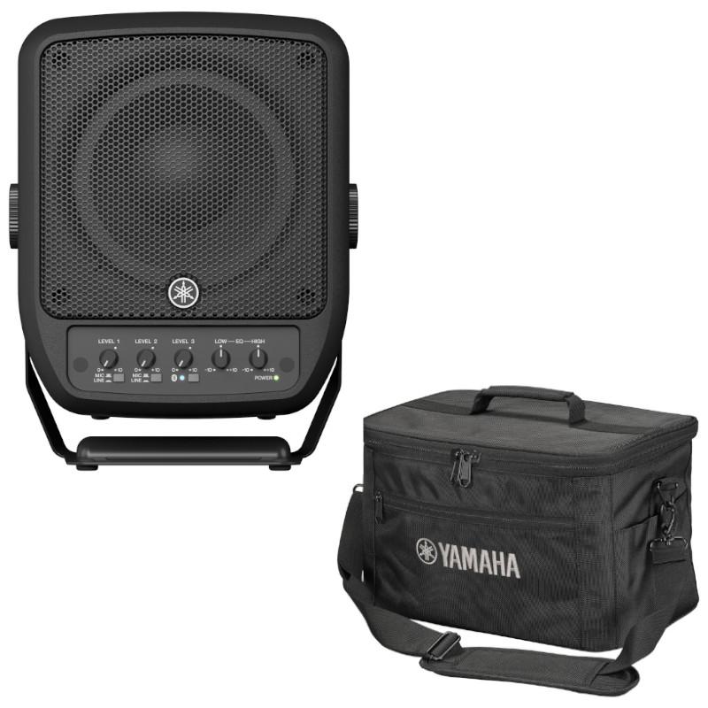 《在庫あり 即納可能》 YAMAHA ヤマハ STAGEPAS 100 100Wパワーアンプ 3チャンネルデジタルミキサーを搭載したポータブル ...