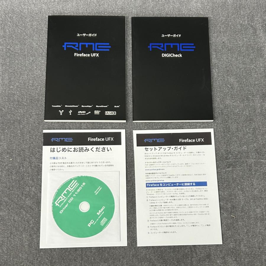 《中古品》RME オーディオインターフェイス Fireface UFX 30イン/30アウト 192kHz対応 : caidz4582187344123 : DZONE Yahoo!ショップ ...