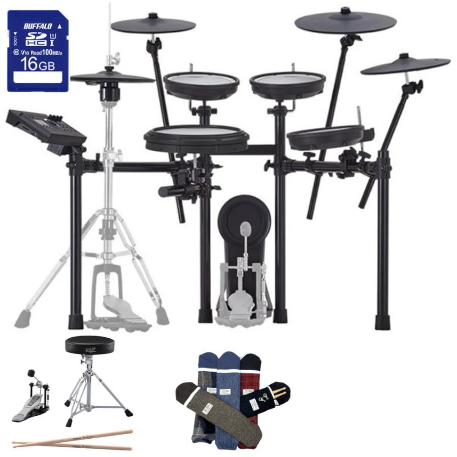 《在庫あり 即納可能》 ROLAND ローランド TD-17KVX2 (16G SDカード付)+ MDS-Compact SET + DAP ...