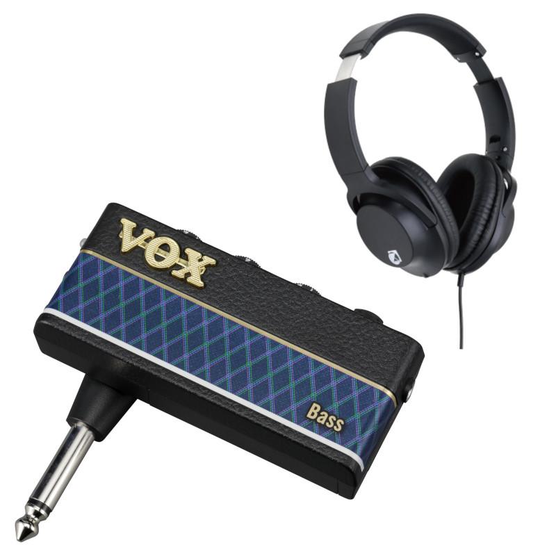 VOX ボックス amPlug3 Bass (AP3-BA) + KHP-001 ヘッドフォン セット ...