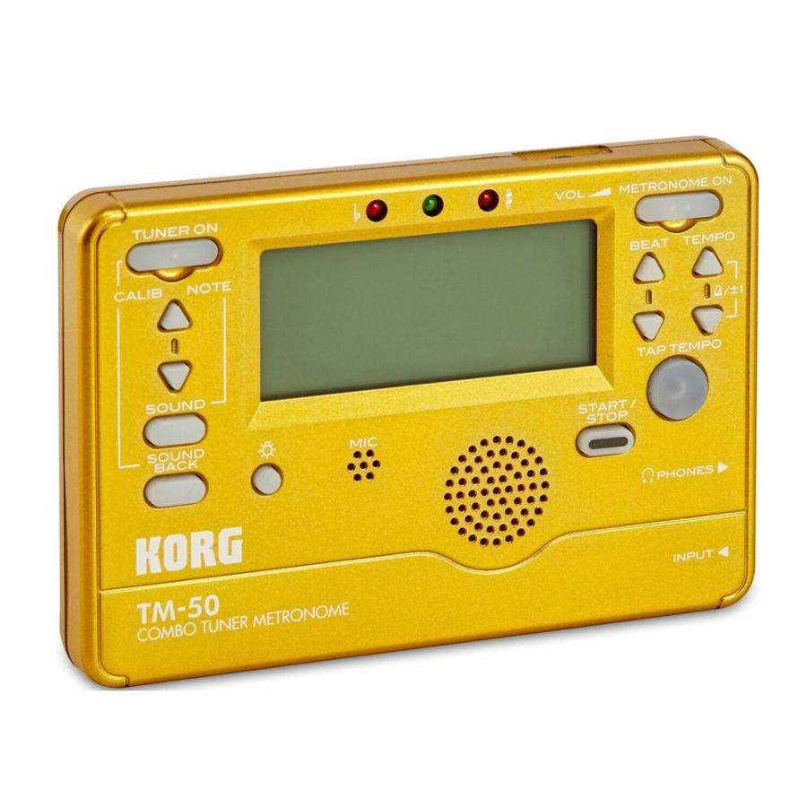 《ゆうパケットにて送料無料》KORG チューナー/メトロノーム TM-50 GD ゴールド ※ポスト投函・日時指定不可 :TM-50GD:DZONE Yahoo!ショップ - 通販 ...