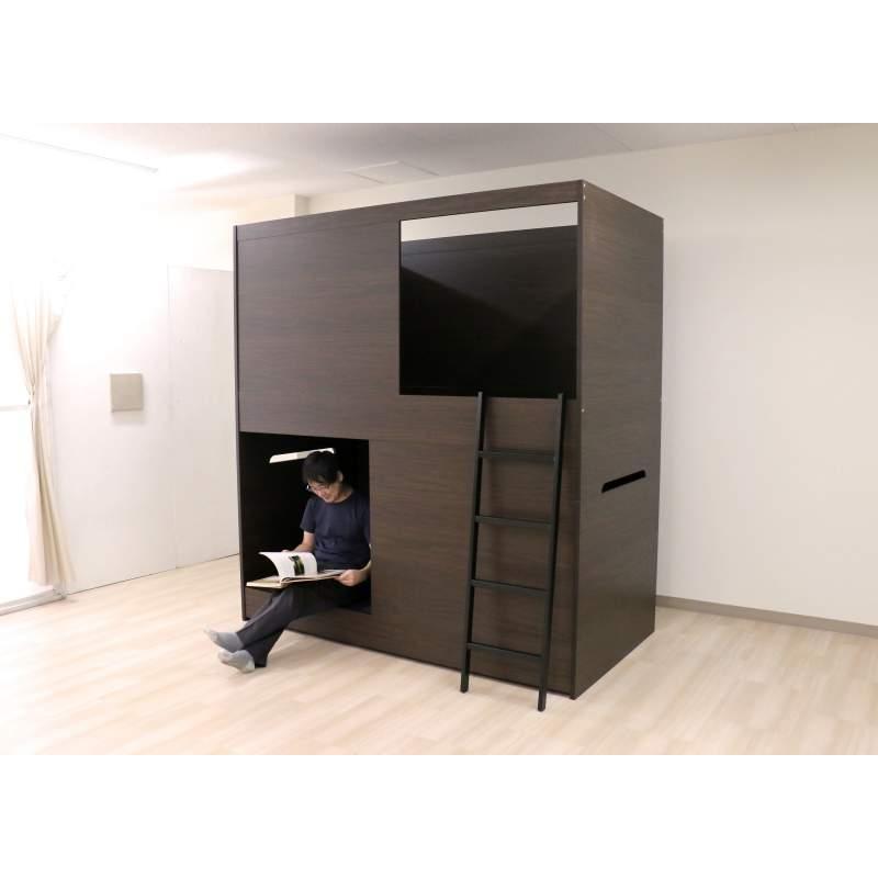 秘密基地のようなボックス型2段ベッド 日本製 : InteriorShopMikiya - 通販 - Yahoo!ショッピング