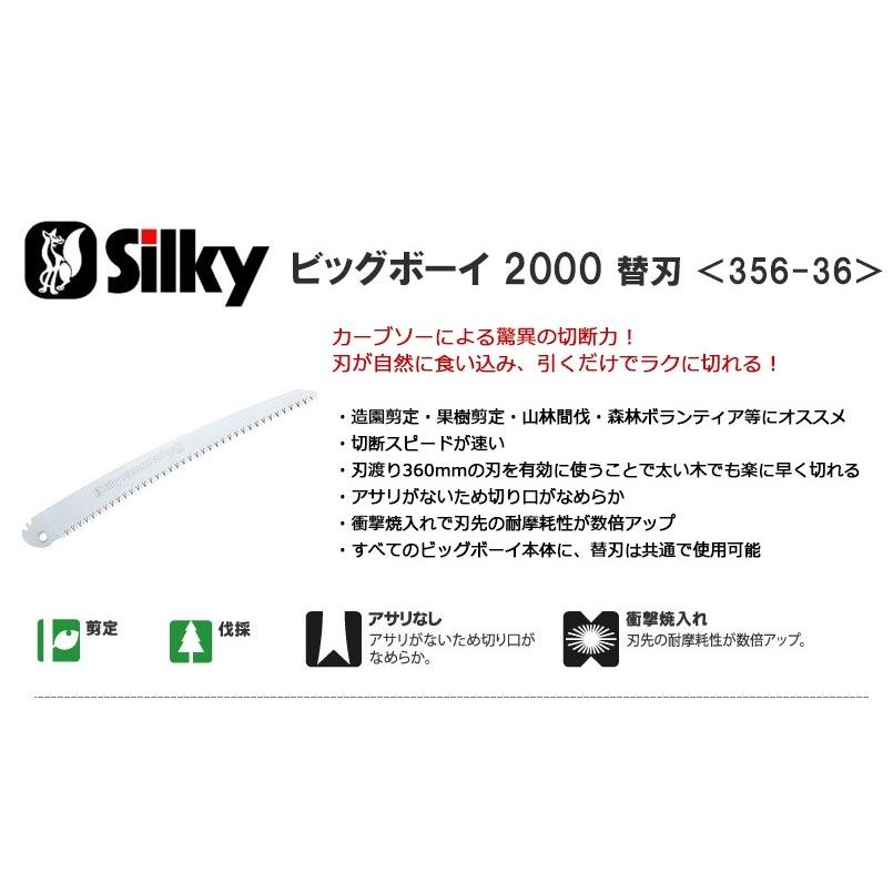 シルキー ビッグボーイ2000 替刃 360mm ＜357-36＞ : カイノス Yahoo!ショッピング店 - 通販 - Yahoo!ショッピング