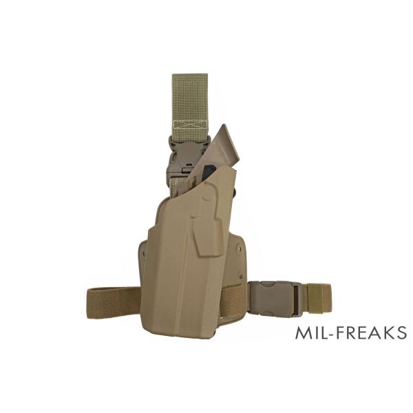 Safariland Model 7355-SP10 7TS ALS タクティカルホルスター フラットダークアース[Glock19 ...