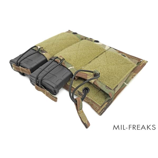 Evolution Gear Paracleteタイプ ベルクロ トリプル マガジンポーチ マルチカム 実物生地使用 :EVG-514:ミリタリーショップ MIL-FREAKS - 通販 ...