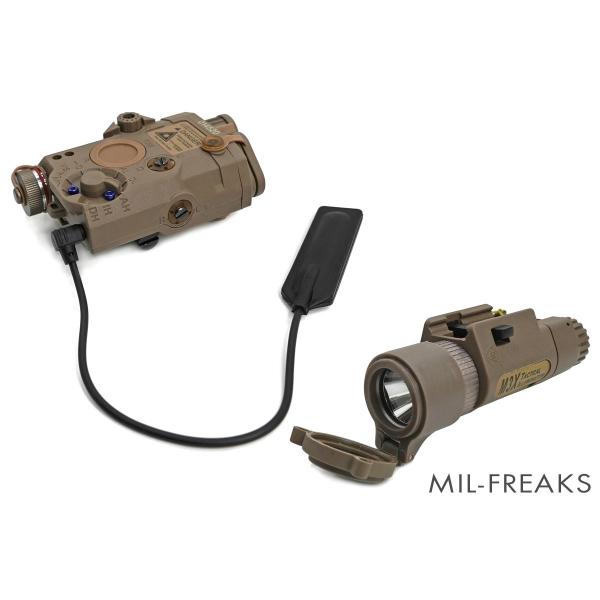 Element SOPMOD/MK18 BLOCK 1 Kit LA-5 + Insightタイプ M3X ウェポンライト デュアルスイッチ ...