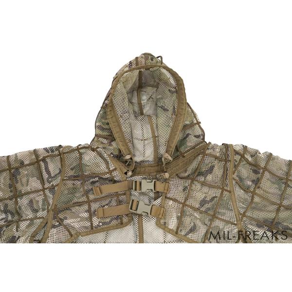 ORDNANCE TACTICAL HABU Ghille ショート ギリーフード マルチカム : ミリタリーショップ MIL-FREAKS ...