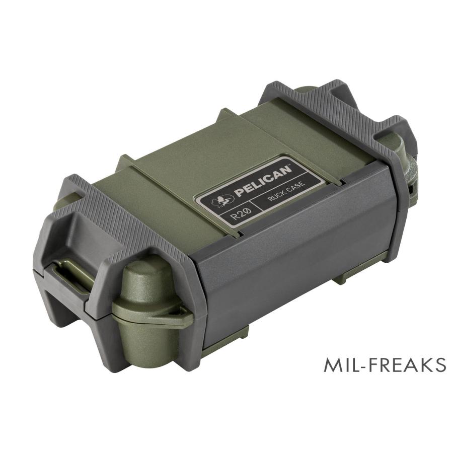 PELICAN R20 Ruck Case パーソナル ユーティリティ ケース オリーブ :R20-OD:ミリタリーショップ MIL ...
