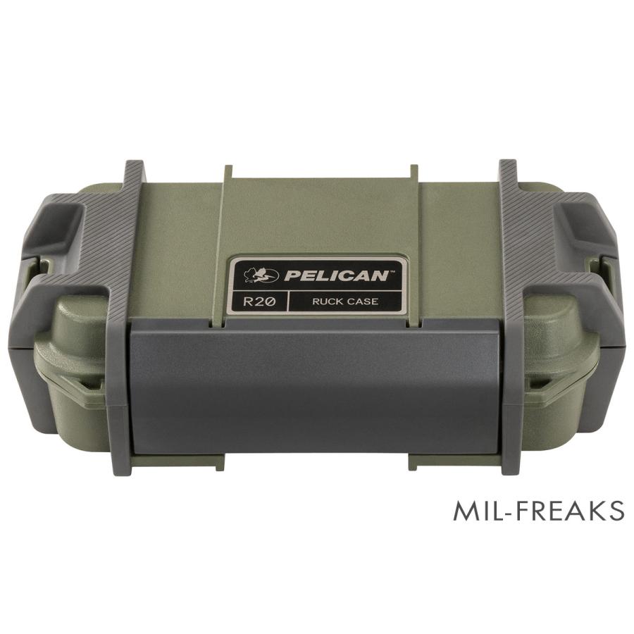 PELICAN R20 Ruck Case パーソナル ユーティリティ ケース オリーブ :R20-OD:ミリタリーショップ MIL ...