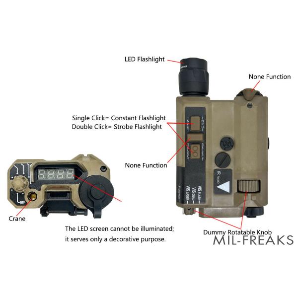 SOMOGEAR WILCOXタイプ RaptarLite ダミー ターゲティング モジュール LEDライト ポリマー製 : ミリタリーショップ MIL-FREAKS - 通販 - Yahoo ...