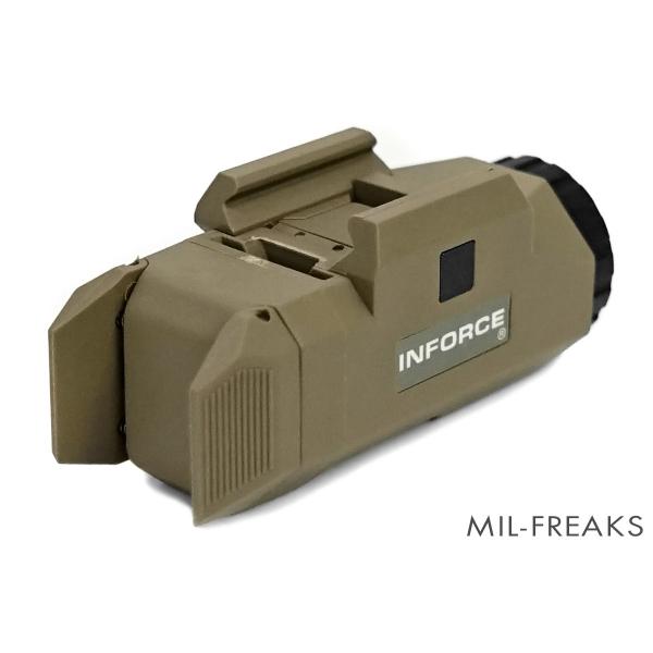 SOTAC GEAR INFORCEタイプ APL タクティカル ピストルライト 1st Gen フラットダークアース : ミリタリーショップ ...