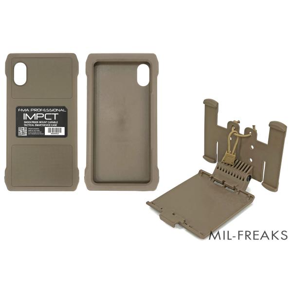 FMA Juggernaut.Caseタイプ IMPCT スマートフォンケース + PALS MOLLEマウントセット iPhone用 ...