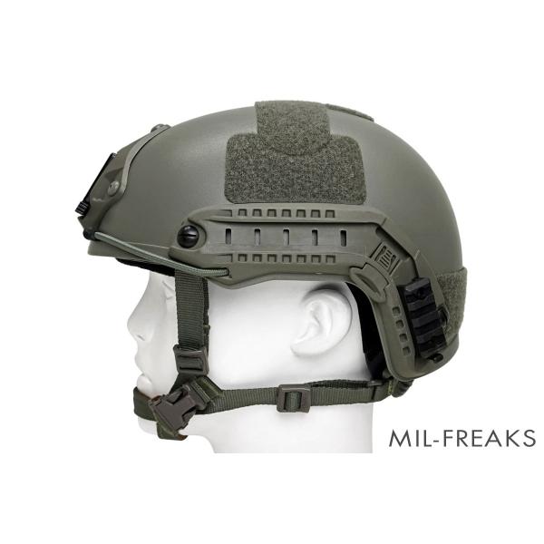 FMA Ops-Coreタイプ FAST バリスティックヘルメット フォリッジグリーン レプリカ [L/XL (59〜61cm ...