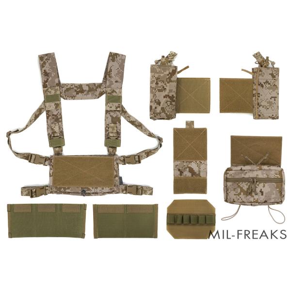 TMC Spiritusタイプ Micro チェストリグ フルセット AOR1 : ミリタリーショップ MIL-FREAKS - 通販 ...