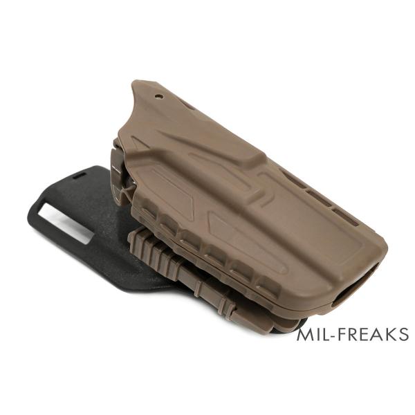 TMC Safarilandタイプ 7378 7TS ALS ホルスター Glock 17/19 コヨーテブラウン : ミリタリーショップ ...